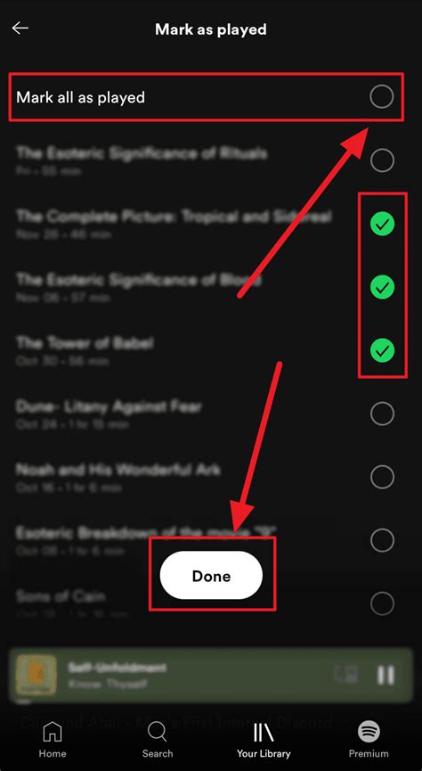 How To Mark Podcast Episodes As Played On Spotify