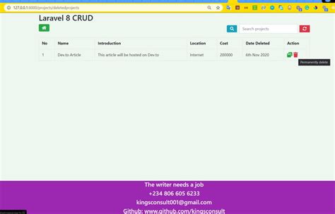 How To Create Recycle Bin With Soft Delete In Laravel 8 And 7 Dev Community