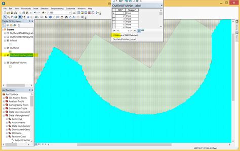 Fishnet An Irregular Shape While Specifying The Nu Esri Community