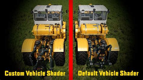 FS22 Custom Vehicle Shader Prefab v1 0 0 0 мод Farming Simulator 25
