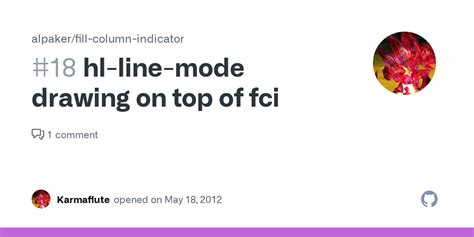 Hl Line Mode Drawing On Top Of Fci · Issue 18 · Alpakerfill Column