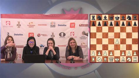 Womens World Chess Championship Match Round 4 Press Conference YouTube