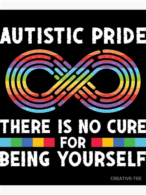 Autistic Pride Being Yourself Autism Awareness Day Popin Infinity