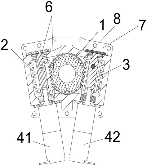 Rotary Inertial Navigation Driving And Locking Integrated Device And Using Method Thereof