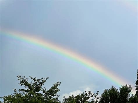 【ホテルくさかべアルメリア】昨日76の夕方 虹が出ました♪岐阜県下呂市のアクティビティは下呂温泉郷＋