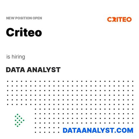 New Data Analyst Job Has Been Posted