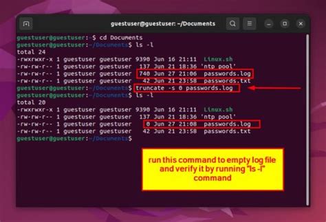 How To Empty Log File Linux 6 Effective Methods