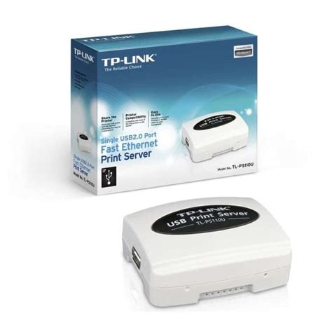 Jual Tp Link TL PS110U Single USB2 0 Port Fast Ethernet Print Server Di Seller NEW VISION