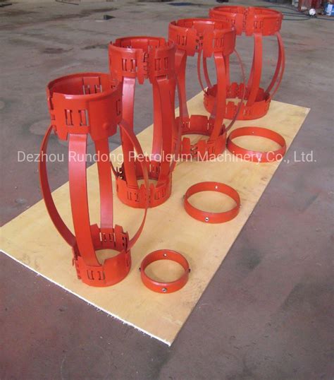 Hinged Non Welded Bow Spring Centralizer Integral Casing Centralizer Rigid Casing Centralizer