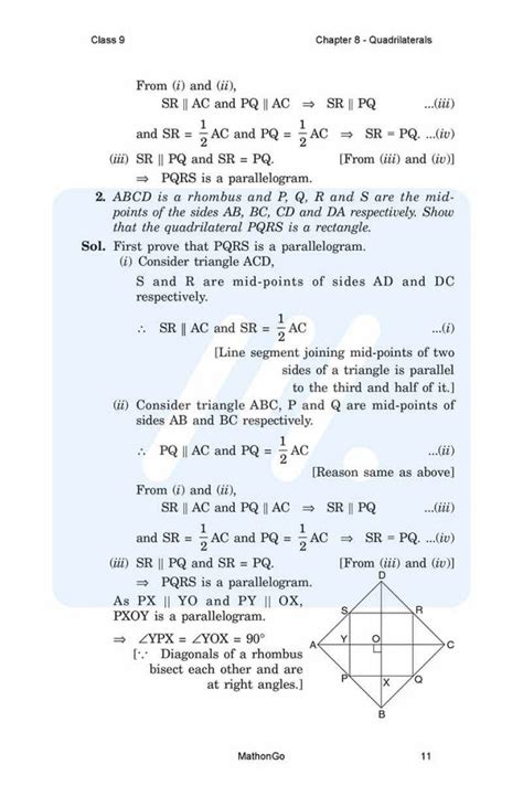 Ncert Solutions For Class 9 Maths Chapter 8 Exercise 82 Mathongo