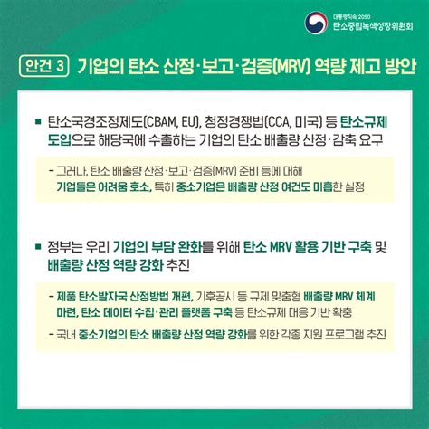홍보자료 카드뉴스 대통령직속 2050 탄소중립녹색성장위원회