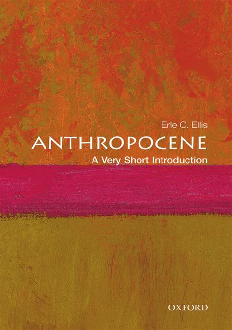 Pdf Anthropocene A Very Short Introduction