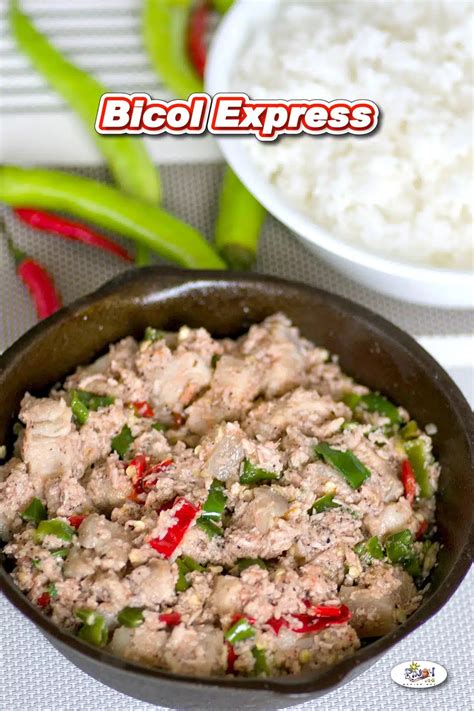 Authentic Bicol Express Recipe