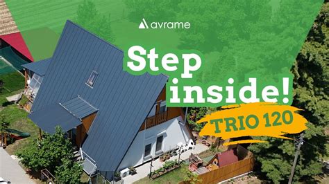 Step Inside Avrame Trio 120 A Modern A Frame House In Hungary Youtube