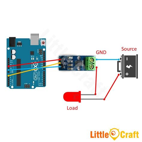 using the acs712 hall effect current sensor module part 1