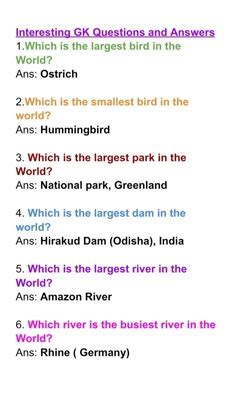 50+ Best Trivia Questions and Answers » Onlymyenglish.com in 2025 | Gk questions and answers ...