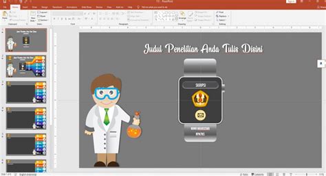 Membuat Tutorial Ppt Yang Kreatif Dengan Tema Ipa Sains Pusat