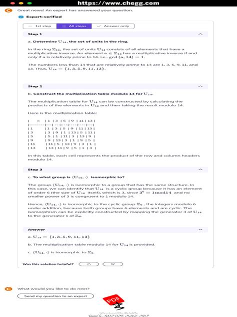 Answer Pdf Group Mathematics Arithmetic