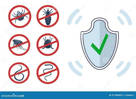 Insect Control And Parasite Extermination Chemical Vector Set 308916414