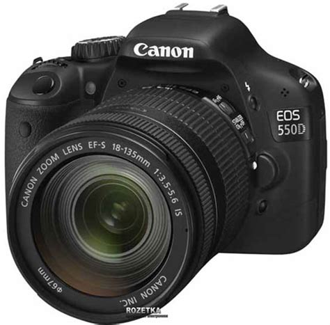 Фотоаппарат Canon EOS 550D KIT 18-135 IS купить на ROZETKA | Отличная ...