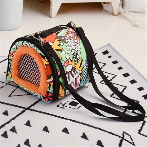 Klein Dier Carrier Met Afneembare Riem Rits Sluiti Vicedeal