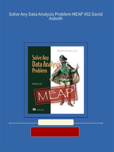solve any data analysis problem meap v02 david asboth all chapters