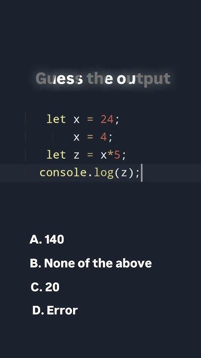 Tell Me The Output In The Comment Section 👇🏻please Dont Forget To Subscribe🙏🏻 Javascript