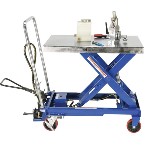 Vestil Pneumatic Hydraulic Scissor Lift Table Scn Industrial