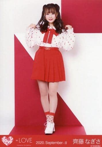 等於愛情love齊藤nagisa全身等於愛情love生寫真set紅白服裝2020september Ii 雜貨