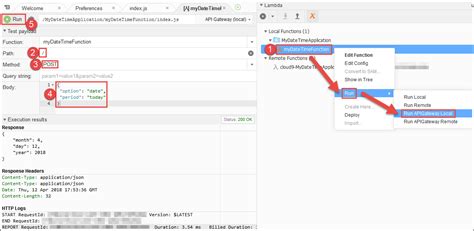 Step 5 Run Or Debug The Api Locally Aws Cloud9