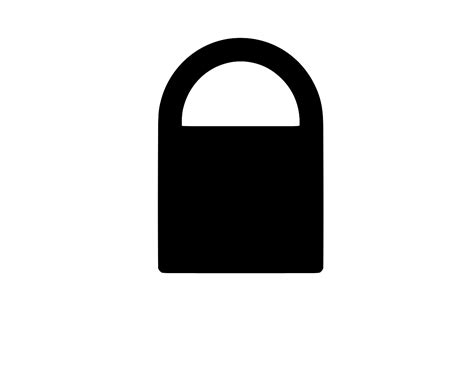 SVG > lock secure security padlock - Free SVG Image & Icon. | SVG Silh