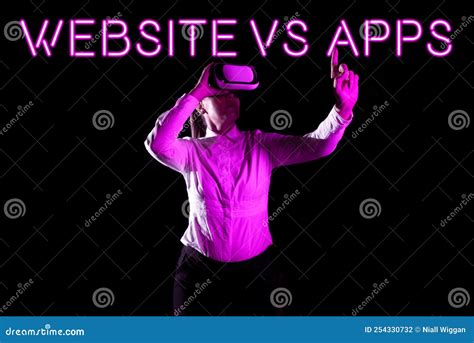 Conceptual Caption Website Vs Apps Business Overview Doubt Between