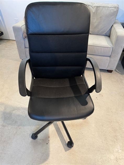 IKEA FINGAL 20248 Office Chair Black | eBay