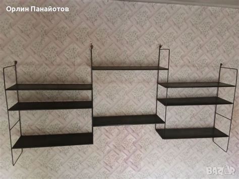 метална етажерка за стена в Етажерки в гр Дулово Id46308927 Bazar Bg