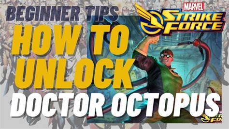 Unlock Doctor Octopus In Marvel Strike Force Msf Beginner Tips Youtube