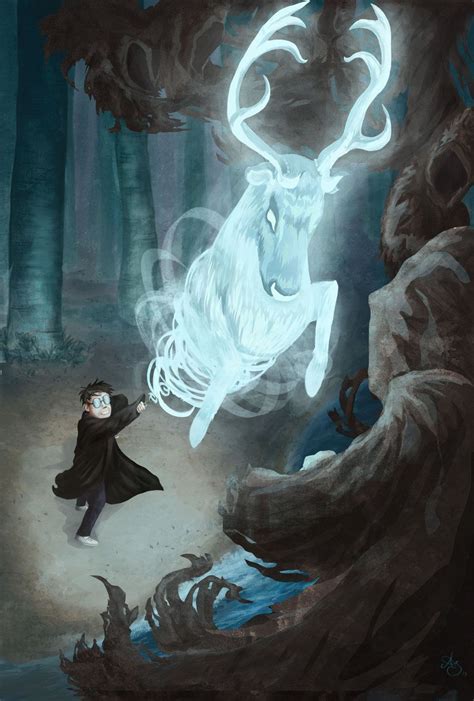 Expecto Patronum Tegninger Bøger