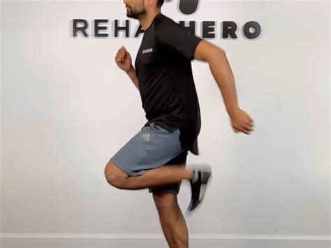 Alternating Butt Kicks — Rehab Hero