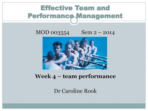 Pdf Effective Team And Performance Management · References Team Performance Management Forsyth