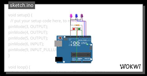 Ex 13 Leds Dois Botões Wokwi Esp32 Stm32 Arduino Simulator