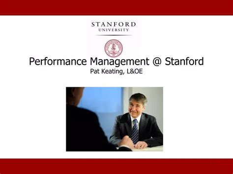 Ppt Performance Management Stanford Pat Keating Landoe Powerpoint