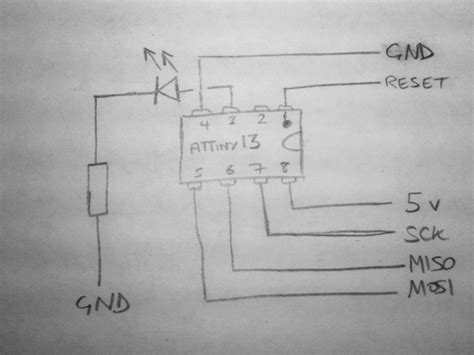 Программирование микроконтроллеров AVR под LINUX The Compleat ATtiny LED Flasher