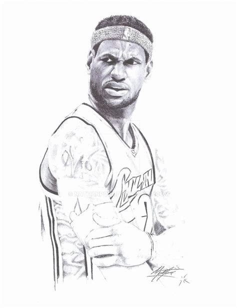 Lebron James Face Pages Coloring Pages