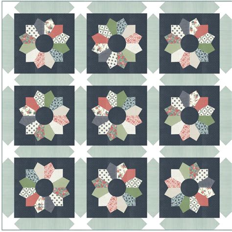 Rosemary Cottage Sea Salt Quilt Kit By Camille Roskelley Happy