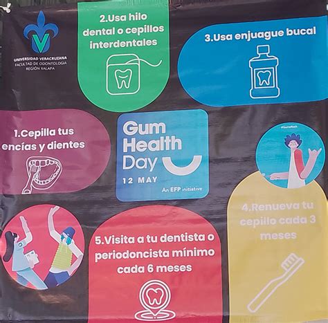 Odontología Uv Conmemoró El Día Mundial De La Salud De Las Encías