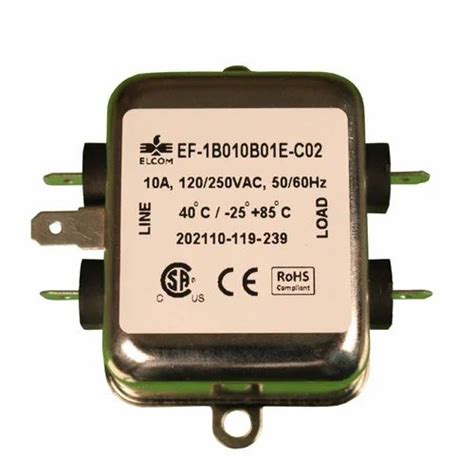 Elcom 10a Rfi Emi Filter At ₹ 400 Piece Emi Filters In Bengaluru Id 2855515136955