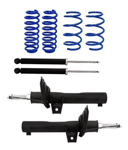 Amortiguadores Resortes Ag Kit Vw Golf Mk Mm Pzas Meses Sin Intereses