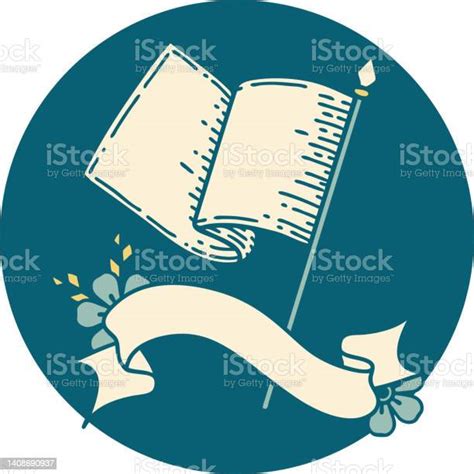 흰색 깃발의 배너가있는 아이콘 0명에 대한 스톡 벡터 아트 및 기타 이미지 0명 기 디자인 Istock