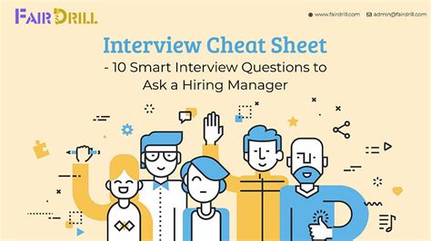 10 Smart Interview Questions To Ask A Hiring Manager By Fairdrill