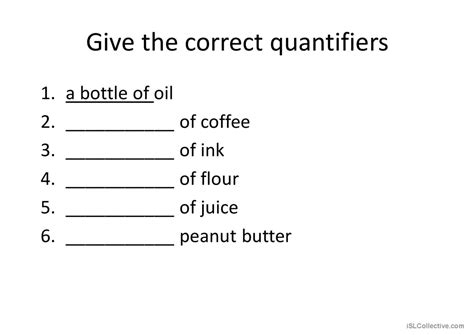 Quantifiers Counters English Esl Powerpoints