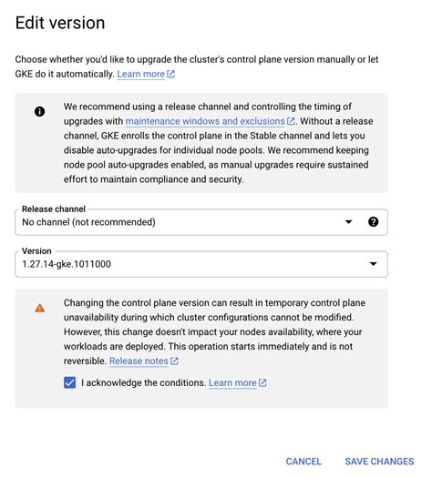 Upgrading Google Kubernetes Engine Clusters Google Cloud Skills Boost